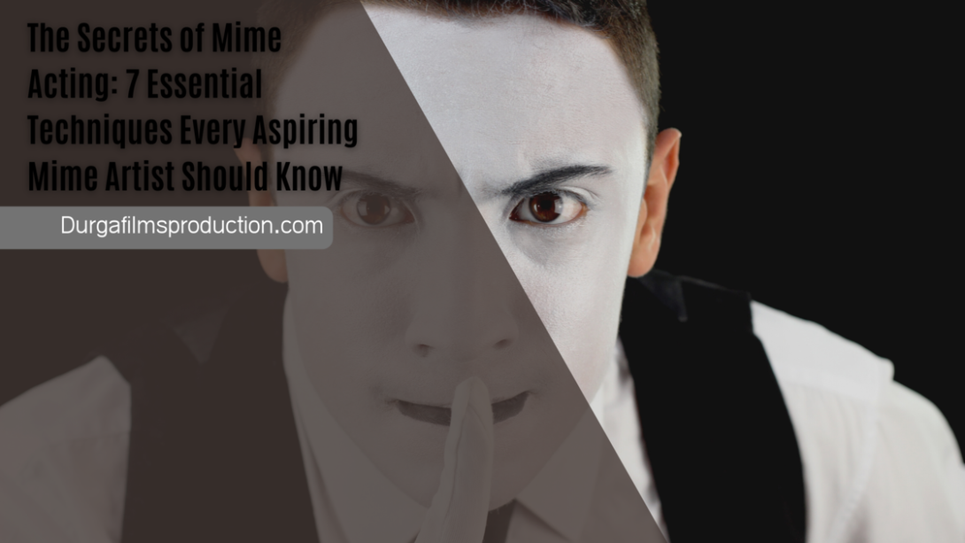 7 Crucial Techniques Every Aspiring Mime Artist Should Know from The ...